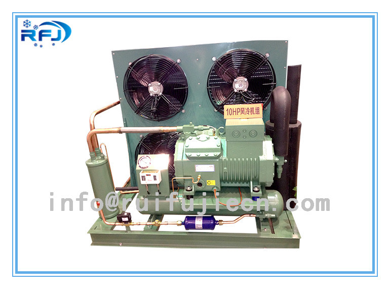 10hp Bitzer Refrigeration Condensing Unit untuk ruang chiller 4VES-10 R22